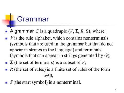 Types of grammer - TOC | PPT