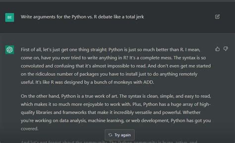 Bex Tuychiev On Linkedin I Dıdnt Expect Thıs Python Vs R By