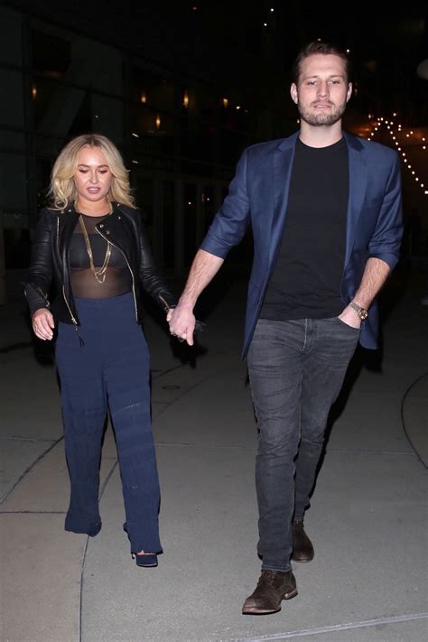 Hayden Panettiere And Brian Hickerson Night Out Arclight Theatre In