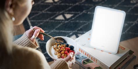 Lumie® Mini Compact 10 000 Lux Bright Light Therapy Lamp