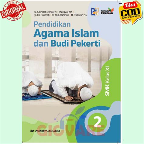 Jual Buku Pendidikan Agama Islam Kelas 11 Erlangga Kurikulum Merdeka