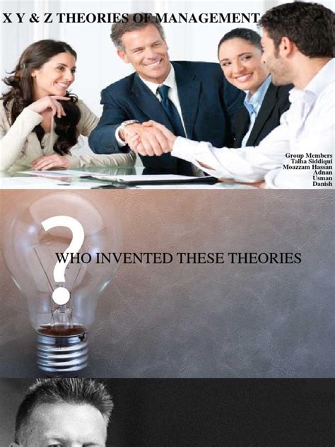 X Y Z Management Theories Explained Pdf Employment Social