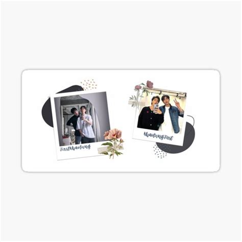 First And Khaotung The Eclipse Only Friends Thai BL Sticker For Sale