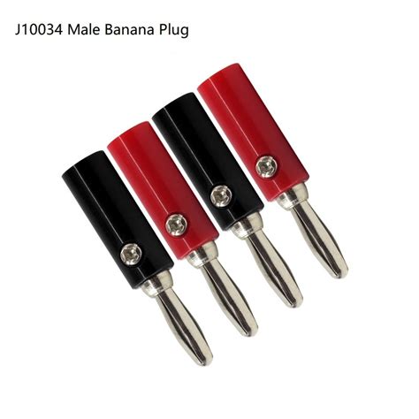 Four Leaf Banana Plug J10034 Screw Crimping Type 4mm Solderless Power