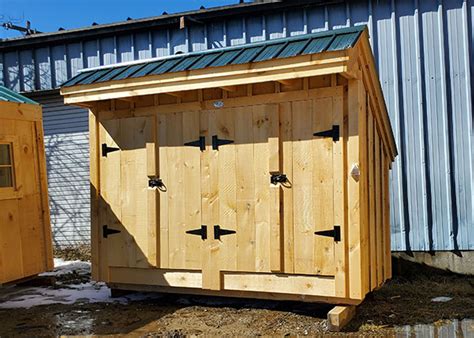 Garbage Shed 4x12 Fully Assembled • Jamaica Cottage Shop