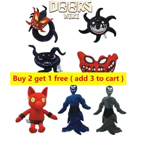 Roblox Doors Hotel Escape Door Collection Dolls Plush Toy Figures Plush Doll Toy £8 78 Picclick Uk