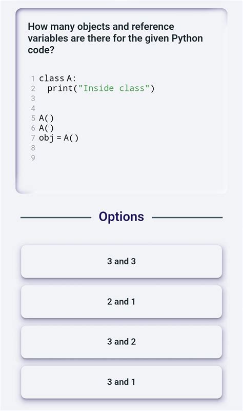 Python Coding On Linkedin How Many Objects And Reference Variables Are