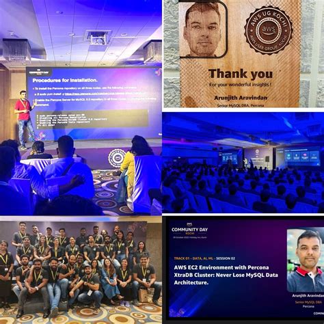 arunjith a on linkedin opensource percona acdkochi22