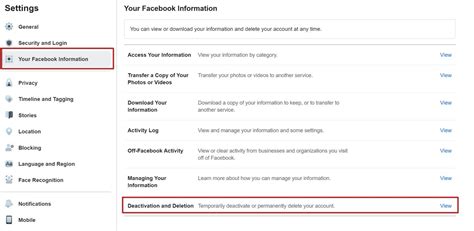 How To Delete Your Facebook Account Phandroid