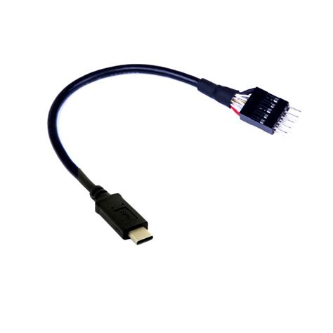 Usb 9 Pin Internal Motherboard Male Header To Usb 3 1 Type C Adaptor Moddiy