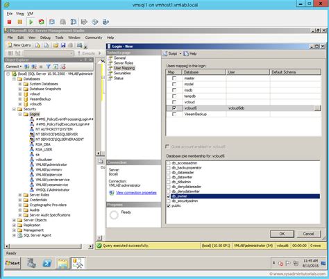 Vmware Vcloud Director Database Setup Part 1
