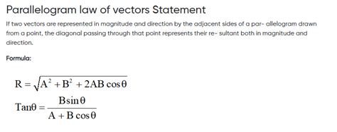 Units Dimensions Vector Formula Definition Analysis