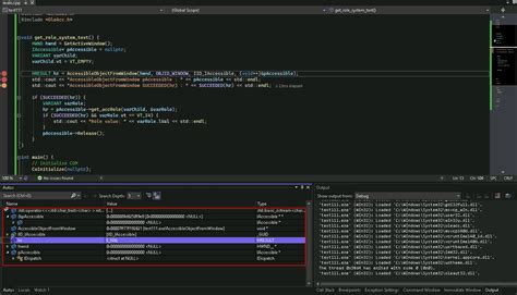 C Accessibleobjectfromwindow Always Return 0 Microsoft Qanda