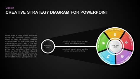 Creative Strategy Diagram For Powerpoint Slidebazaar
