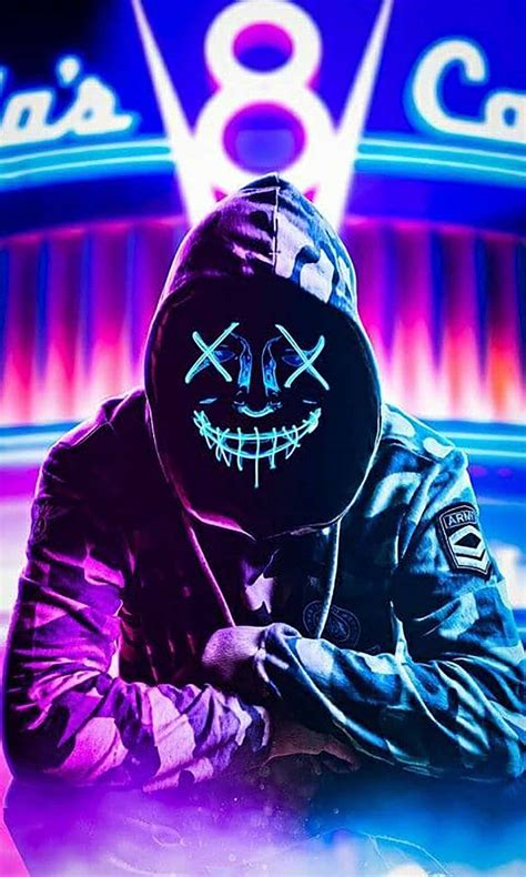 Hacker Face Mask Wallpapers 4k Hd Backgrounds On Wallpaperbat