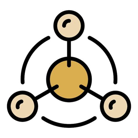 premium vector ion model icon outline ion model vector icon color