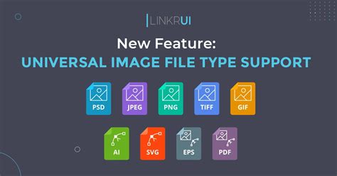 New Linkrui Feature Universal Image File Type Support