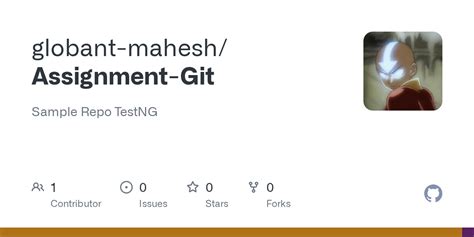 Github Globant Maheshassignment Git Sample Repo Testng