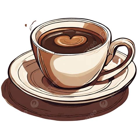 라떼아트 커피잔 커피 한 잔 라떼 아트 커피 라떼 아트 하트 모양 Png 일러스트 및 이미지 에 대한 무료 다운로드 Pngtree