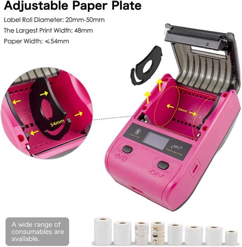 Netumscan Label Maker Portable Bluetooth Thermal Label Printer G5