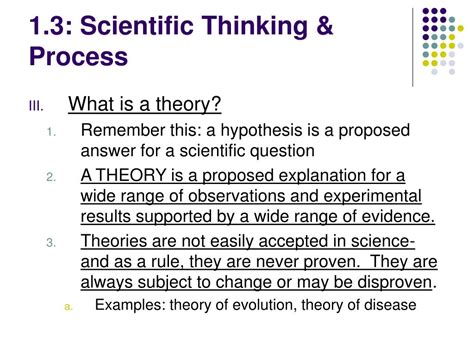 Ppt 13 Scientific Thinking And Process Powerpoint Presentation Id