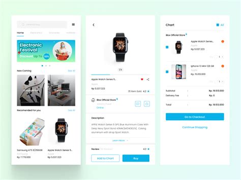 E Commerce Mobile App By Yuli Ayu Wandira On Dribbble