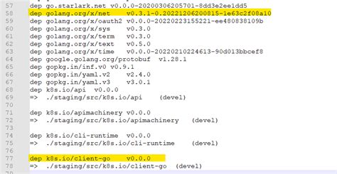 Gobuildinfo Under Kubectl Is Dependency On Older Versions Which Are Having Security