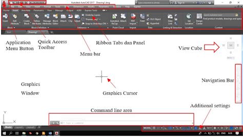 AUTOCAD USER INTERFACE DAN FUNGSI GRID SNAP ORTHO OSNAP Guru Teknik Mesin