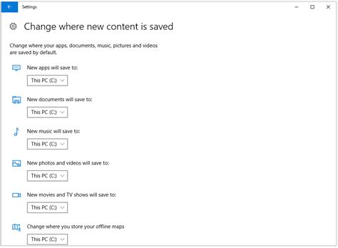 Change Default Save Location In Windows 10 Have A Try MiniTool Partition Wizard