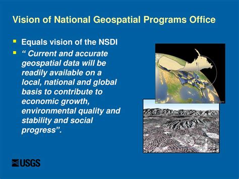 Ppt A Bold Step For The National Spatial Data Infrastructure The National Geospatial