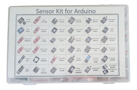 Kit 37 Sensores Para Arduino Com Caixa Organizadora Smartcomp Seu Fornecedor Confiável