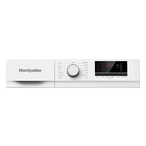 Montpellier MWM610W 6kg 1000rpm Washing Machine in White - Montpellier ...