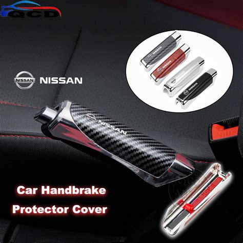 Nissan Car Handbrake Cover Anti Slip Auto Handle Lever Boot Protector