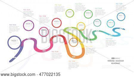 Roadmap Business Vector Photo Free Trial Bigstock