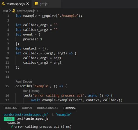 Javascript Mock Lambda Callback In Jest Cannot Read Property Body