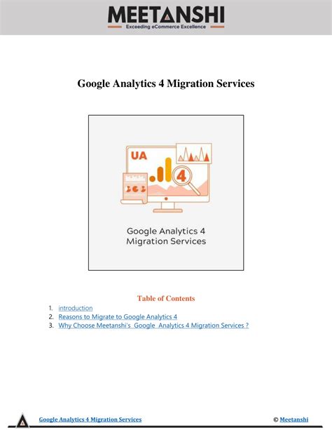 PPT Google Analytics 4 Migration Services PowerPoint Presentation Free Download ID 11859420