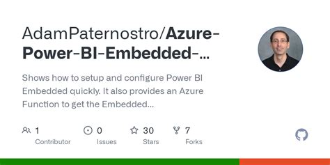 GitHub AdamPaternostro Azure Power BI Embedded Sample Shows How To Setup And Configure Power