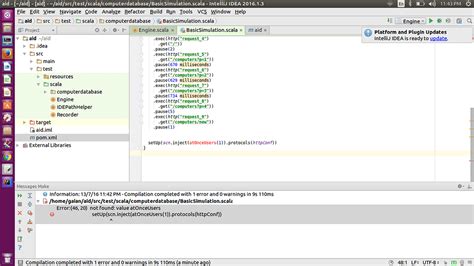 Gatling Project Setup Error In Intellij Idea Gatling Open Source