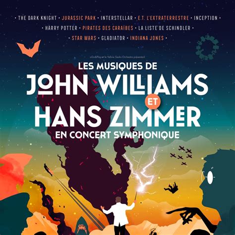 Music By John Williams And Hans Zimmer In Symphonic Concert Zénith De Lille