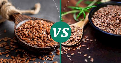 Linseed Vs Flaxseed Nutrition Calories Compare