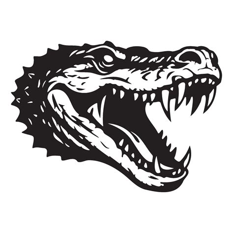 Head Ferocious Crocodile Alligator Icon Crocodile Logo 26159214