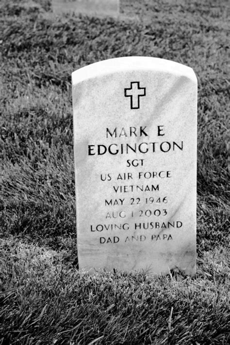 Mark Edward Edgington 1946 2003 Find A Grave Memorial