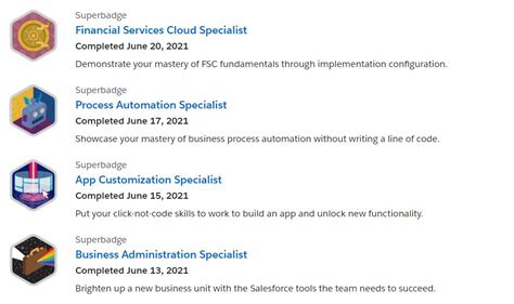 Sneha Pandey On Linkedin Trailhead Superbadge Salesforce Salesforceconsultant Success