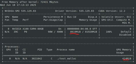 Unified Memory Nvidia Smi Memory Usage Interpretation CUDA Programming And Performance