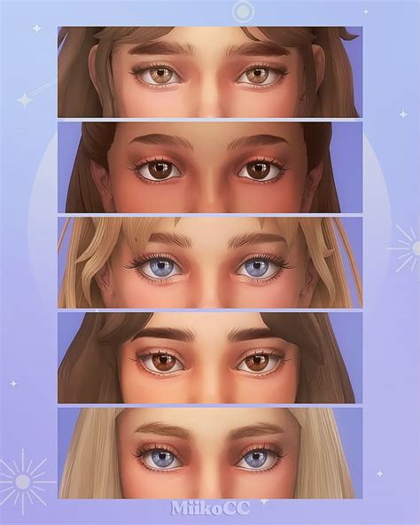 Eye Presets • No 1 Sims 4 Cc Eyes Sims Sims Hair