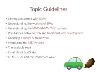 Learning Single Page Application Chapter PPT