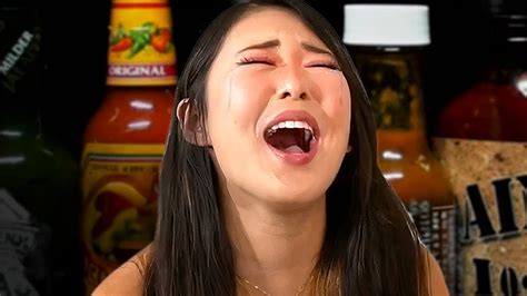 Extra Emily Calls For Help While Eating Incredibly Spicy Wings Youtube