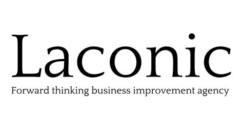 Laconic Partners Confederation Of Greater Hobart Business