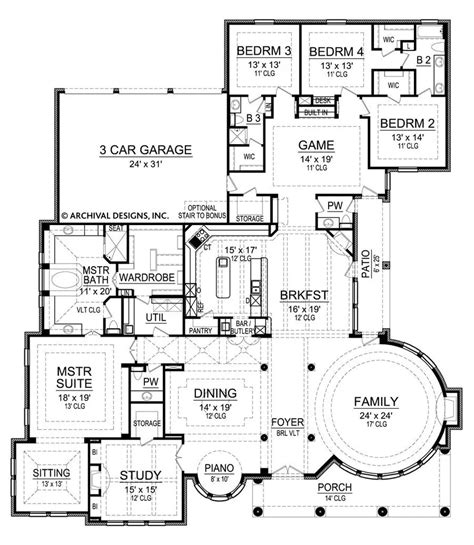 Luxury Ranch House Plans