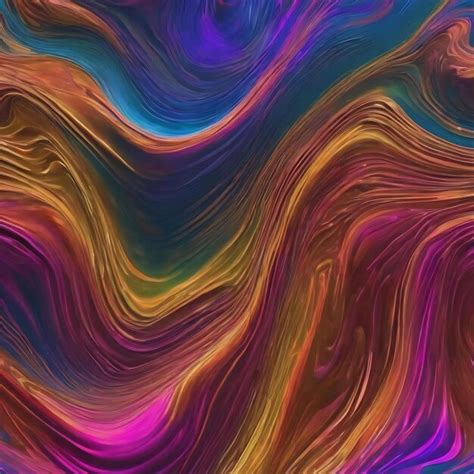 Premium Ai Image Abstract Background Iridescent Holographic Foil Metallic Texture Ultraviolet